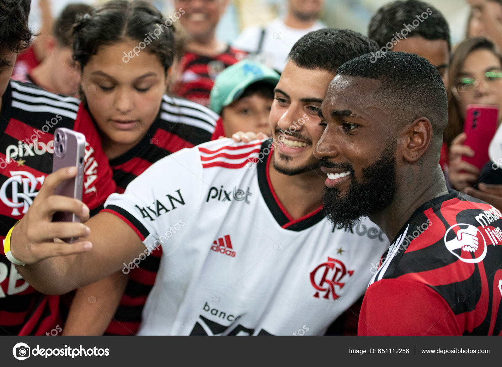 Rio Janeiro 2023 Gerson Flamengo Match Flamengo Portuguesa Valid First ...