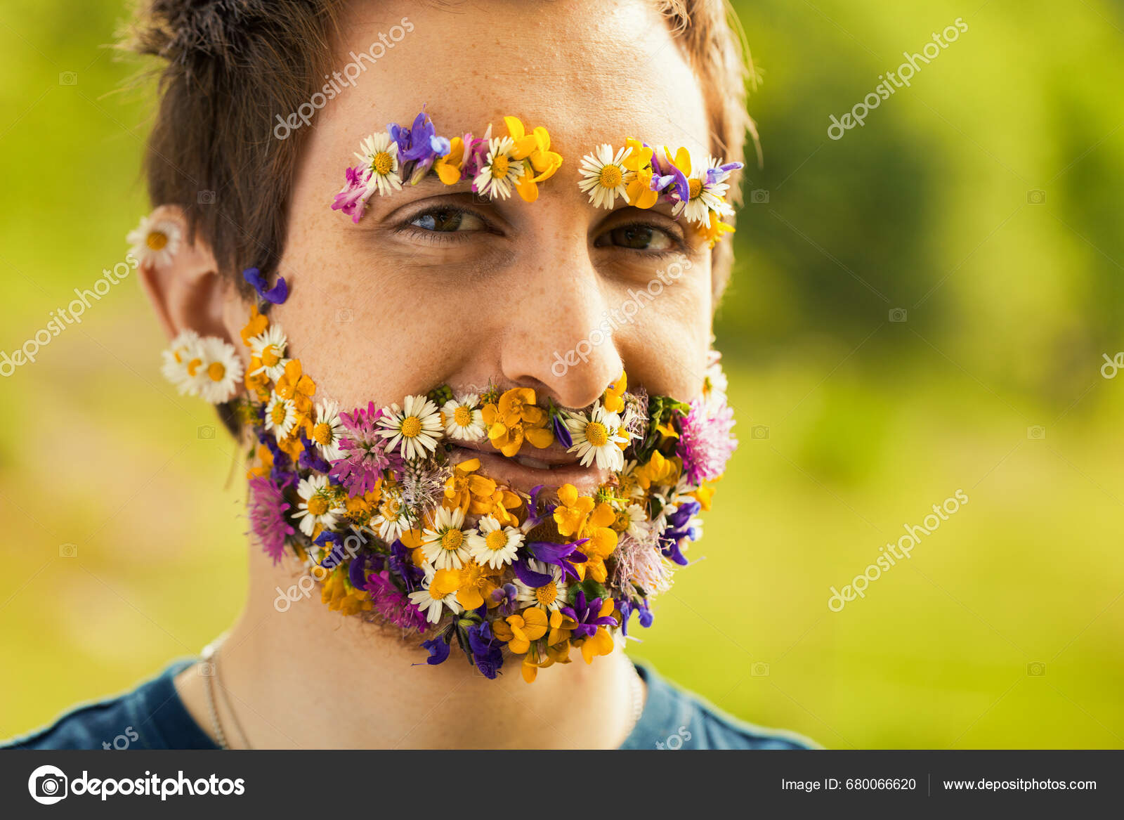Trees Form Backdrop Redhead Flowery Visage Connection Real Imagined ...