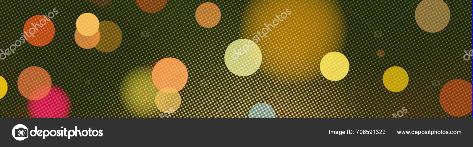 Colorful Bokeh Background Posters Banners Social Media Events Various ...