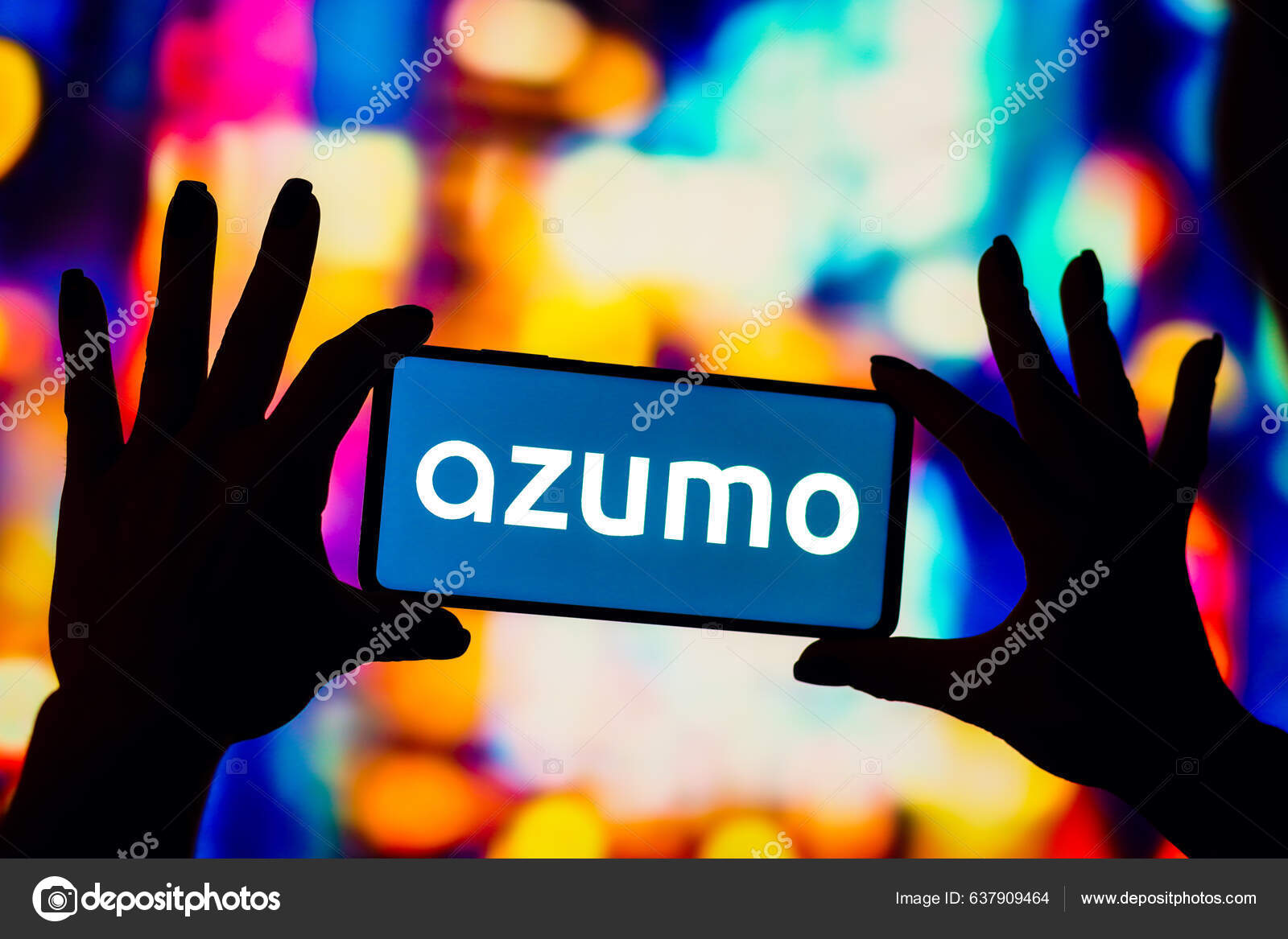 January 2023 Brazil Photo Illustration Azumo Logo Displayed Smartphone Screen — Stock Editorial ...
