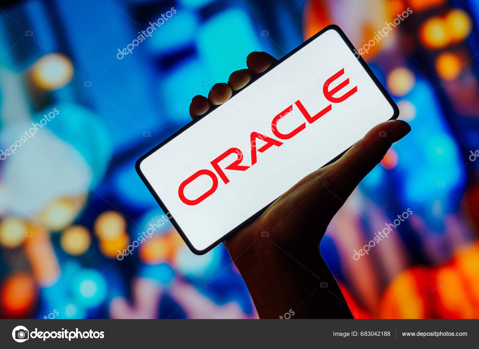Octubre 2023 Brasil Esta Ilustración Fotográfica Logotipo Oracle ...