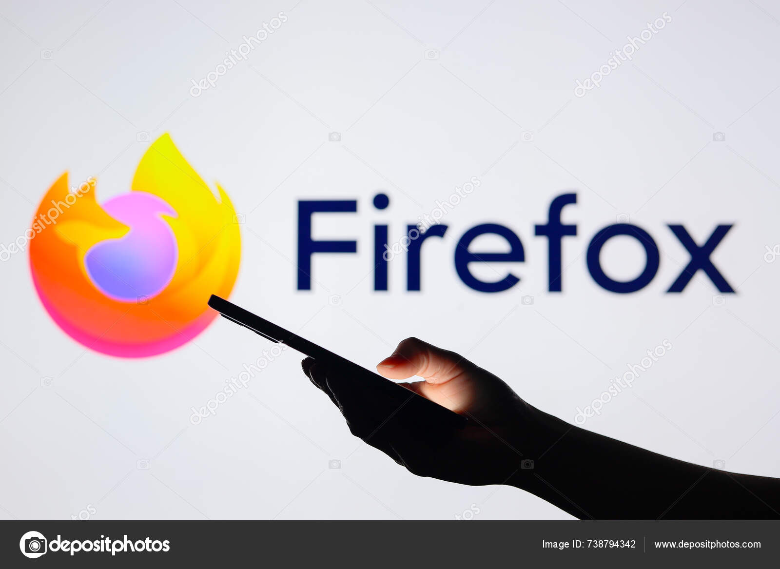 August 2024 Paraguay Photo Illustration Mozilla Firefox Logo Seen ...