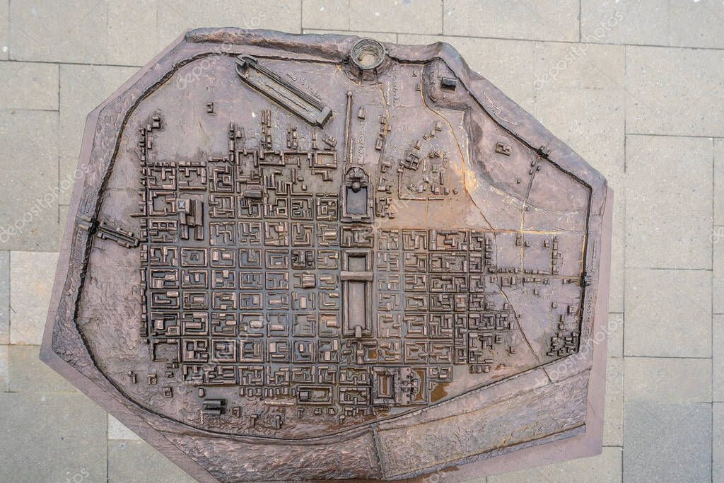 Augusta Treverorum City Model - Mapa de la antigua ciudad romana ...