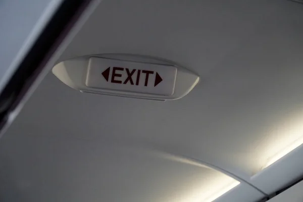 Emergency exit plane Stock Photos, Royalty Free Emergency exit plane ...