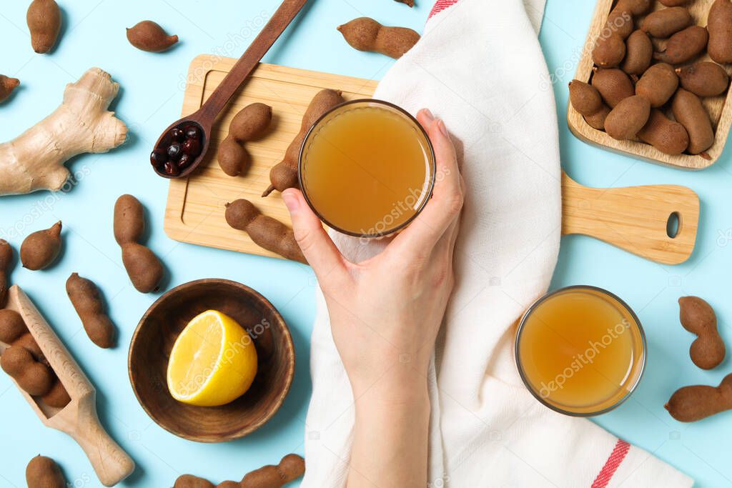 Bebida Dulce Fresca Jugo De Tamarindo Bebida Sabrosa Para Refrescar 2023