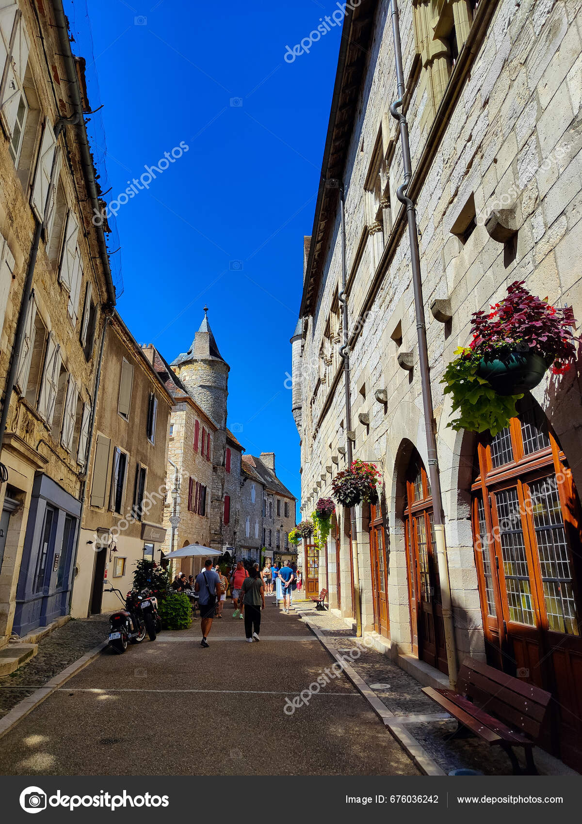 Martel France August 2023 Martel Medieval Town Older Houses Built ...