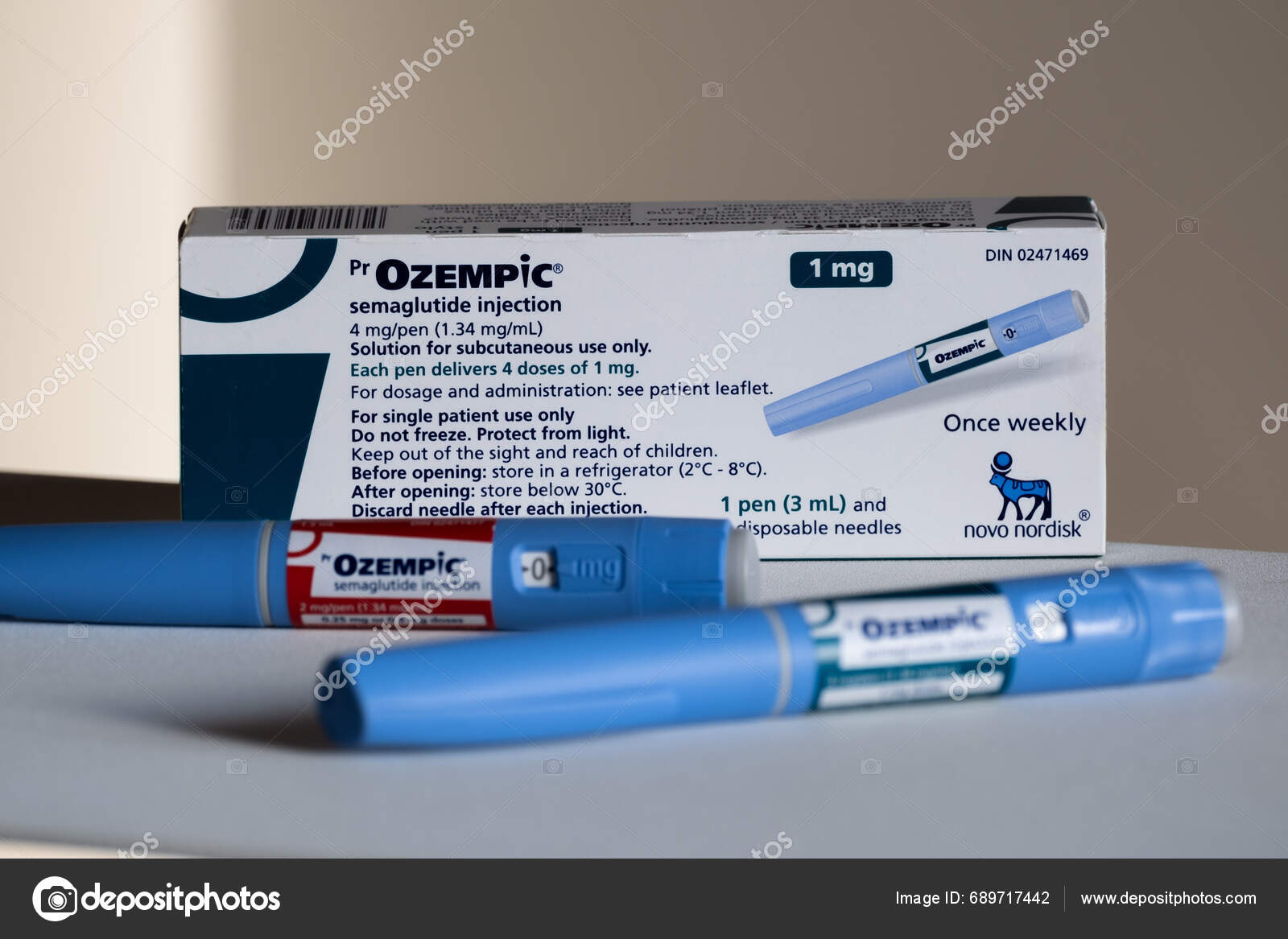 Montreal November 2023 Ozempic Semaglutide Injection Pens Box Ozempic ...