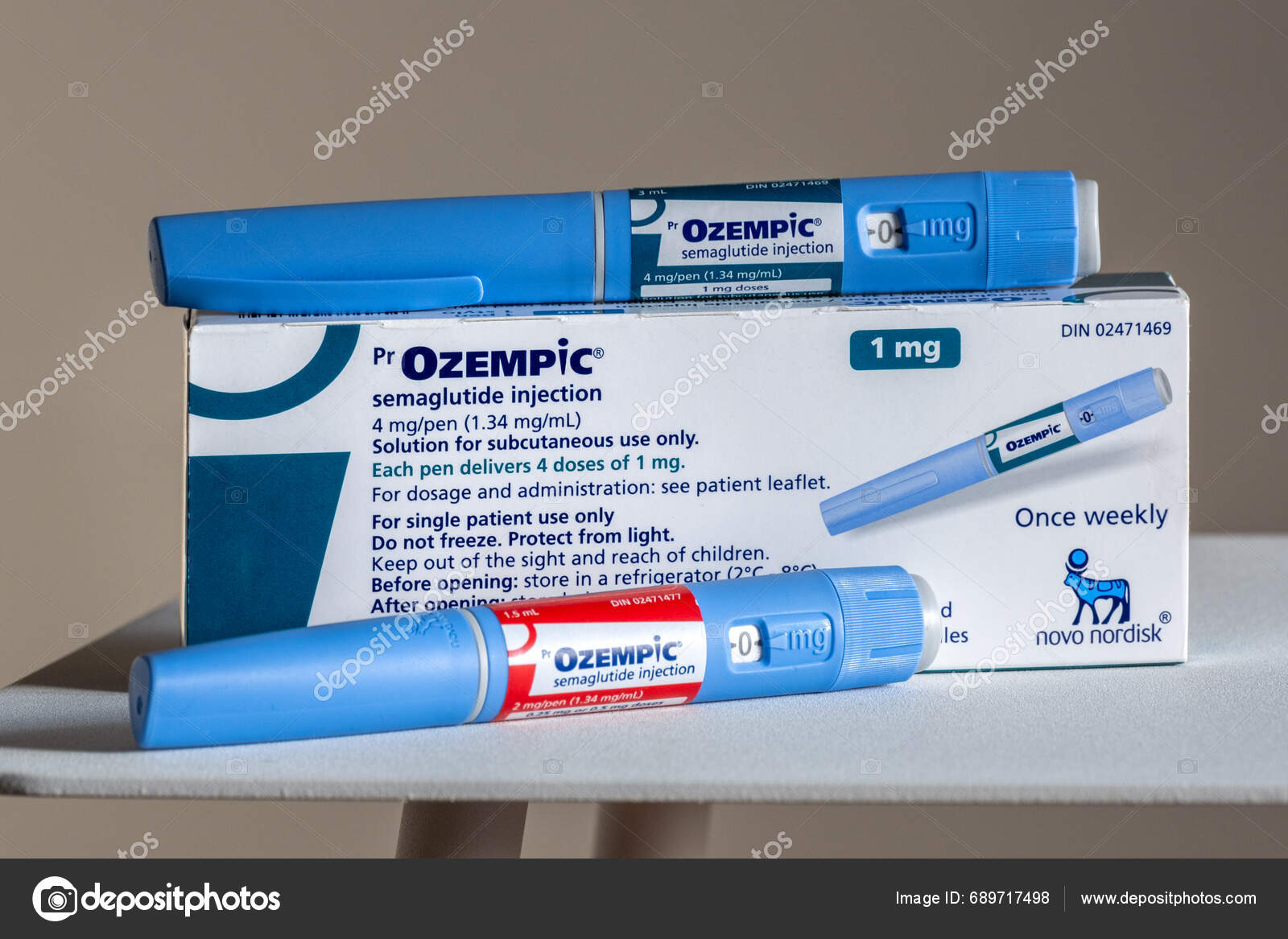 Montreal November 2023 Ozempic Semaglutide Injection Pens Box Ozempic ...
