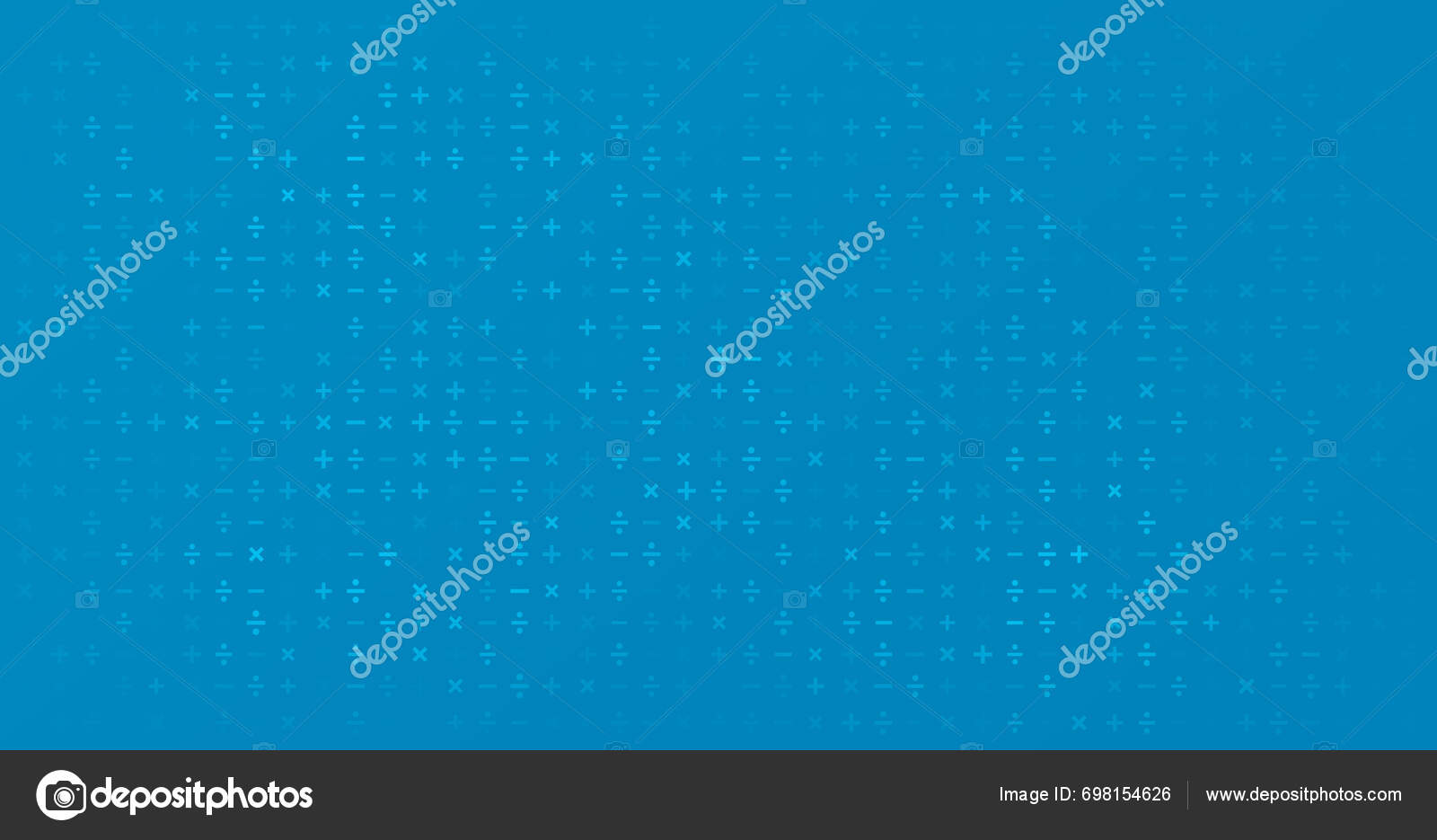 Math Symbols Background Pluses Minuses Division Multiplication Business ...