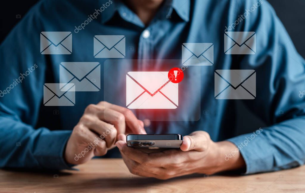 Alerta Correo electrónico bandeja de entrada y el virus de spam con ...