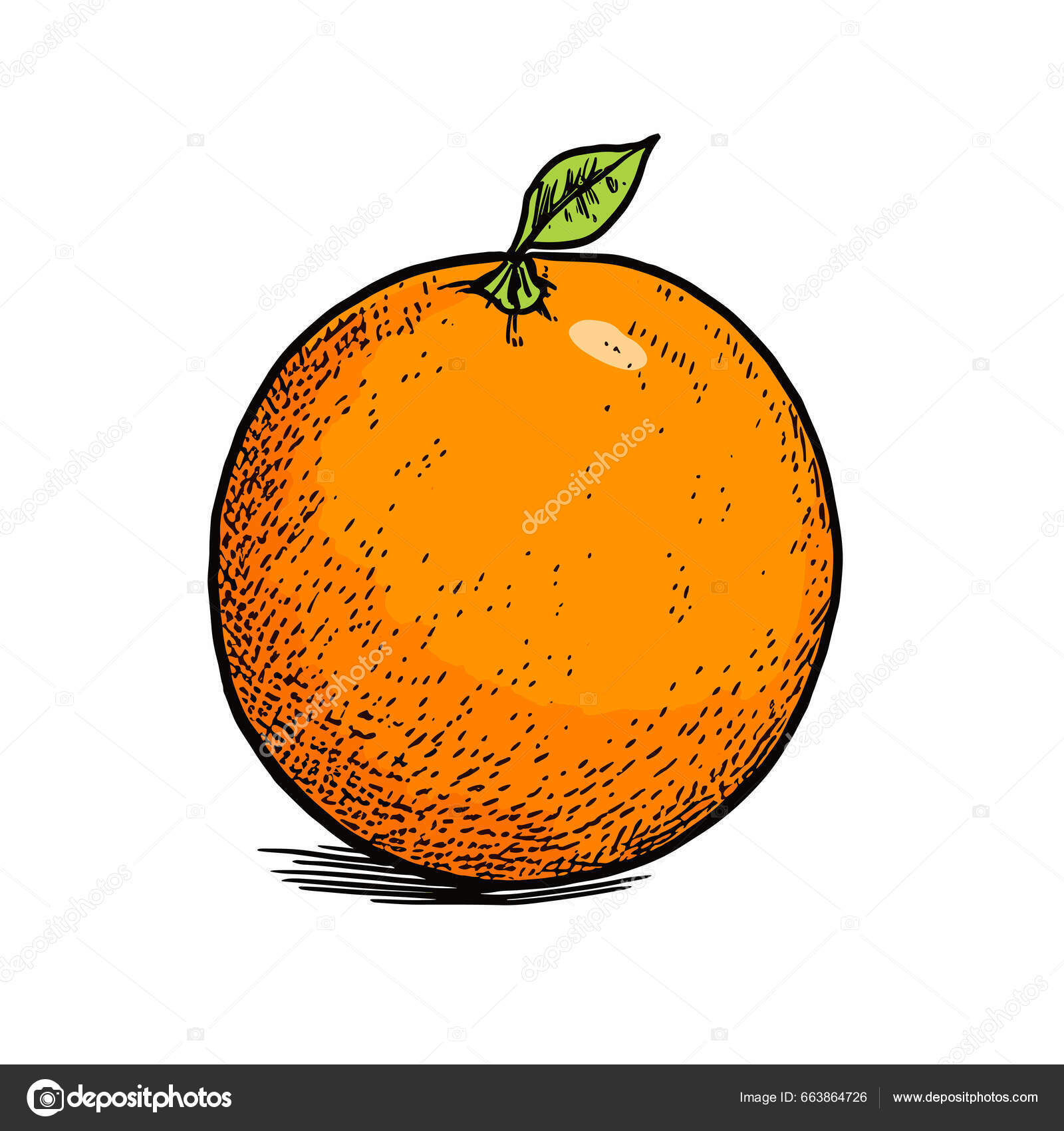 Naranja Animada