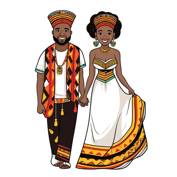 African wedding couple Stock Photos, Royalty Free African wedding ...