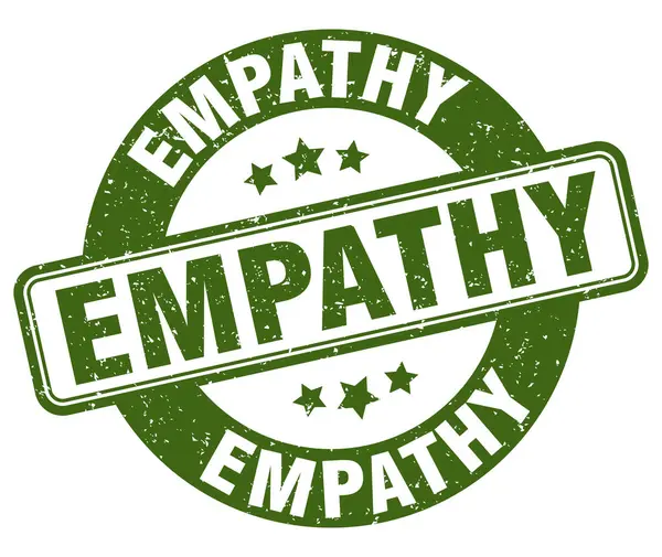 Empathy Stamp Empathy Sign Label Transparent Background Stock Vector by ...