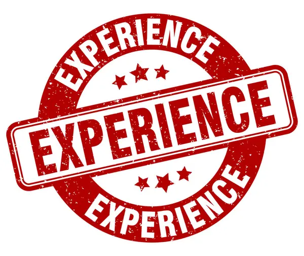 Experience Stamp Experience Sign Label Transparent Background Stock ...