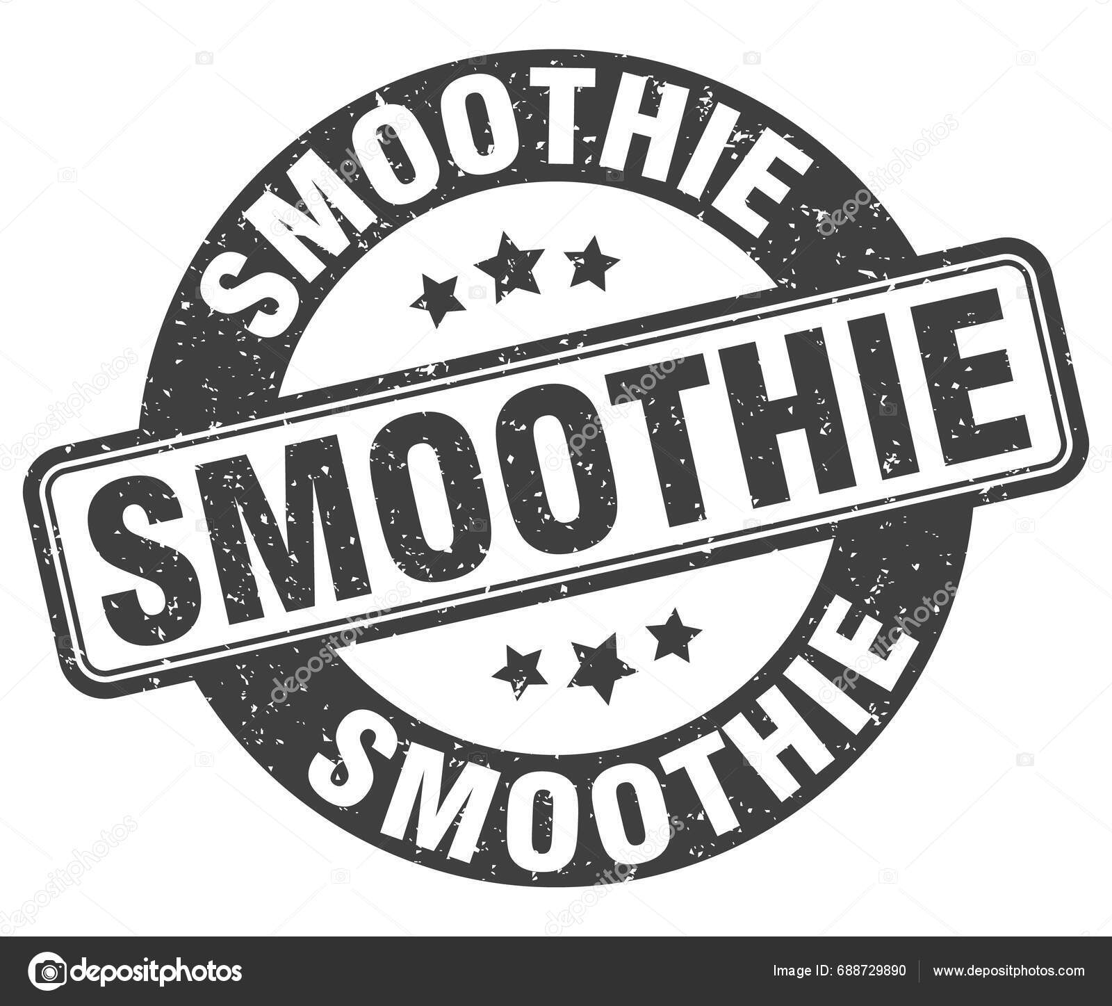Smoothie Stamp Smoothie Sign Grunge Label Stock Vector by ©Aquir014b ...