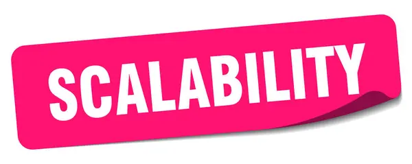 Scalability Stamp Scalability Sign Label Transparent Background Stock ...