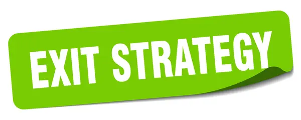 Exit Strategy Stamp Exit Strategy Sign Label Transparent Background ...