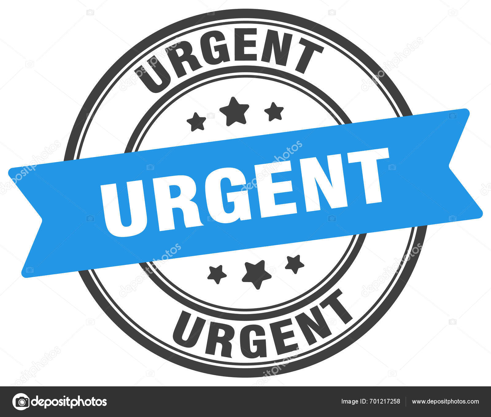 Urgent Stamp Urgent Sign Label Transparent Background Stock Vector by ...