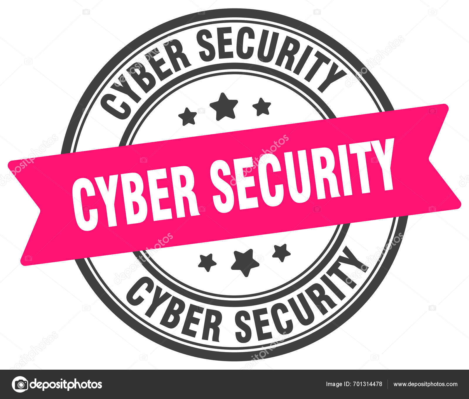 Cyber Security Stamp Cyber Security Sign Label Transparent Background ...