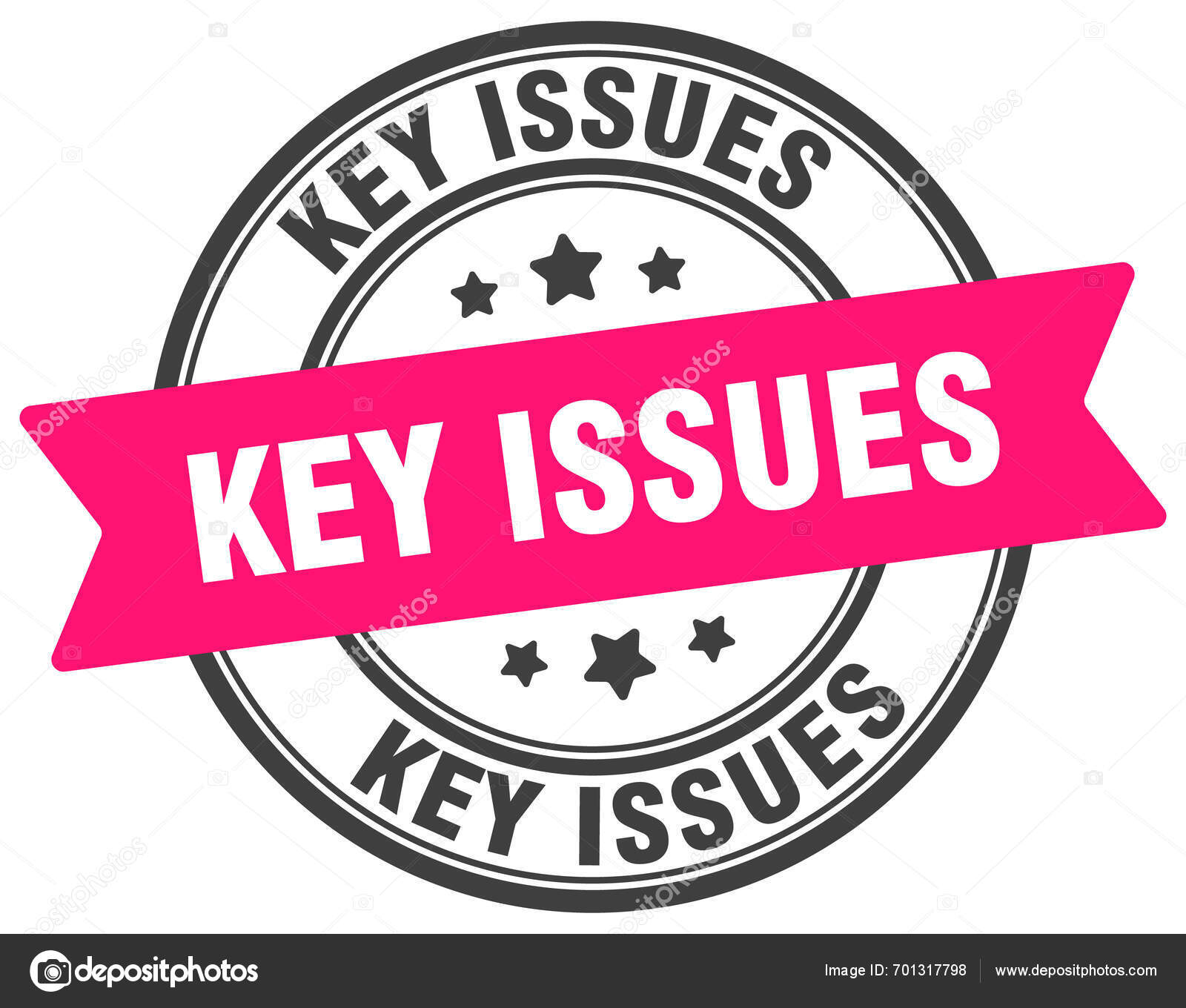 Key Issues Stamp Key Issues Sign Label Transparent Background Stock ...
