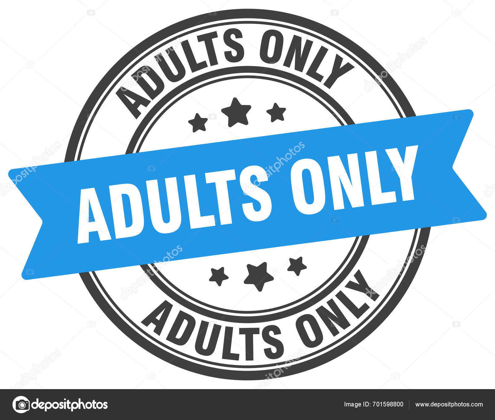 Adults Only Stamp Adults Only Sign Label Transparent Background Stock ...