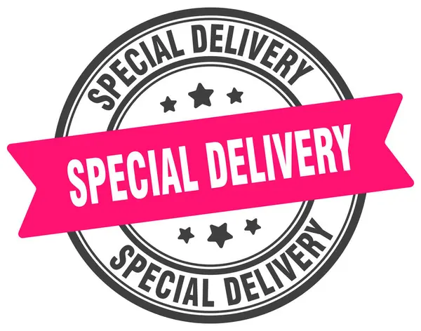 Special Delivery Stamp Special Delivery Sign Label Transparent ...