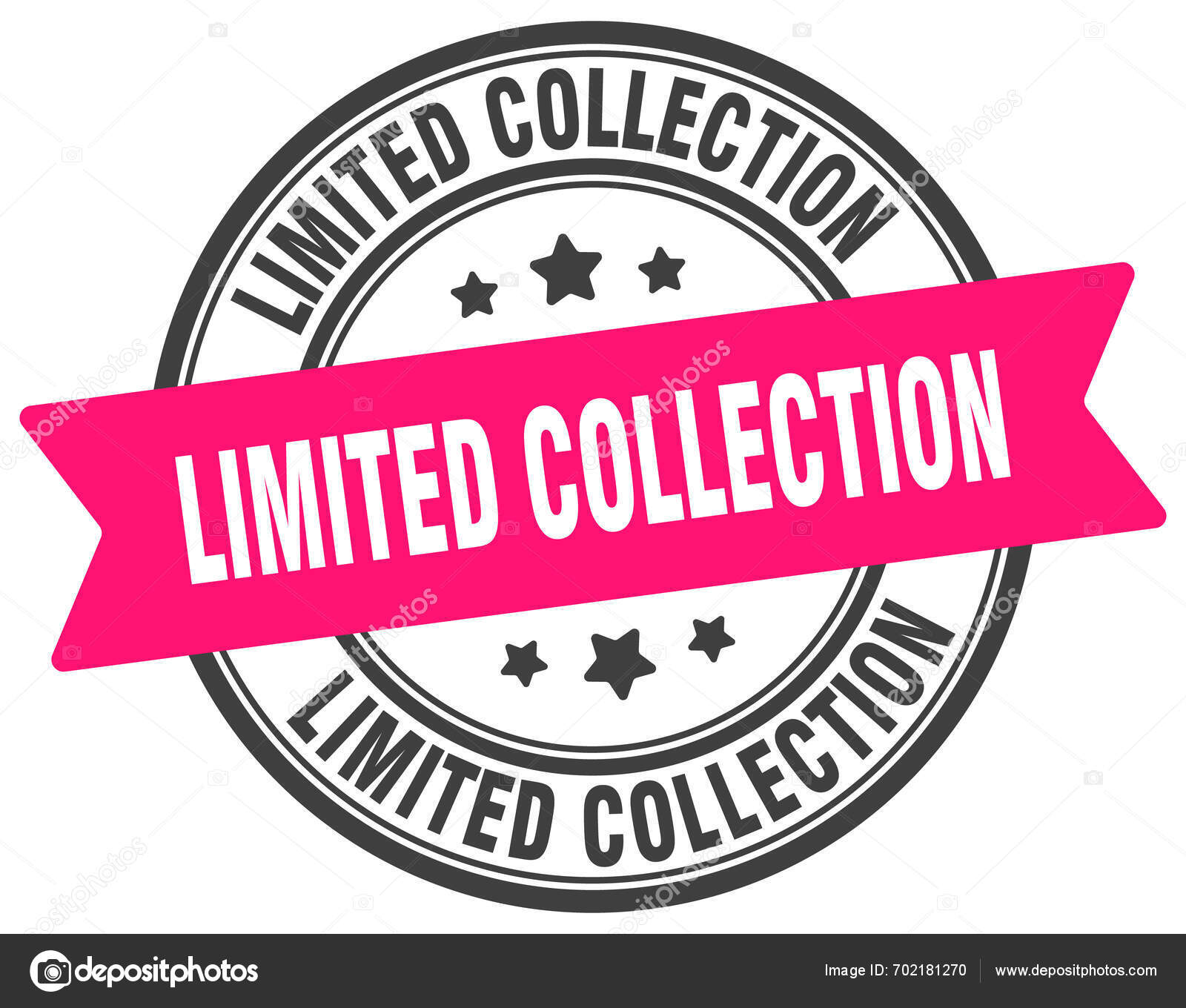 Limited Collection Stamp Limited Collection Sign Label Transparent ...