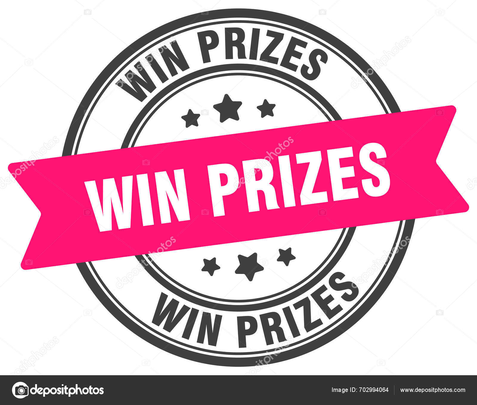 Win Prizes Stamp Win Prizes Sign Label Transparent Background Stock ...
