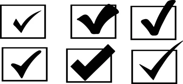 Check Icono Sobre Fondo Blanco Vector de stock por ©safeeee1@gmail.com ...