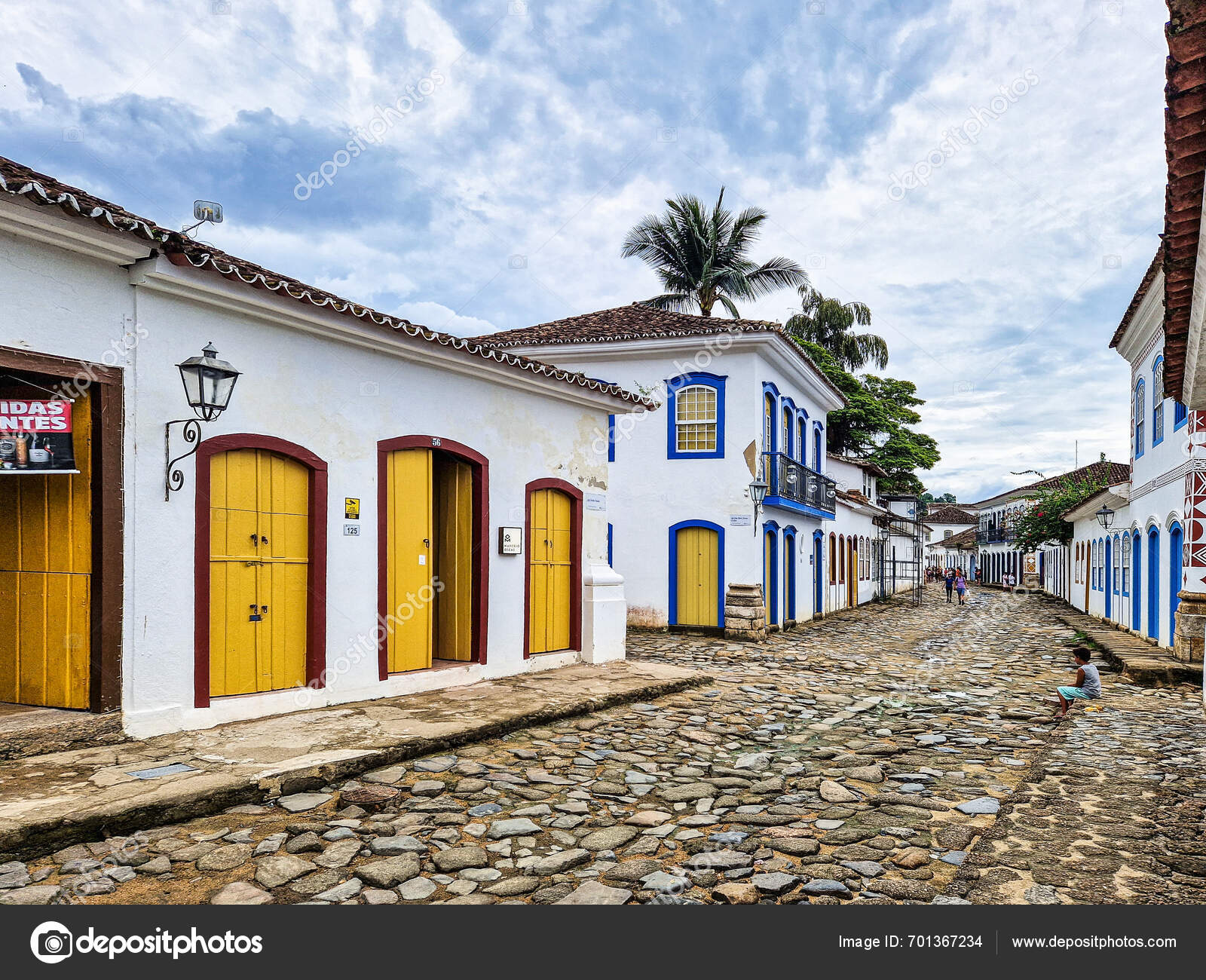 Paraty Brazil Jan 2024 Streets Houses Historical Center Paraty Rio ...