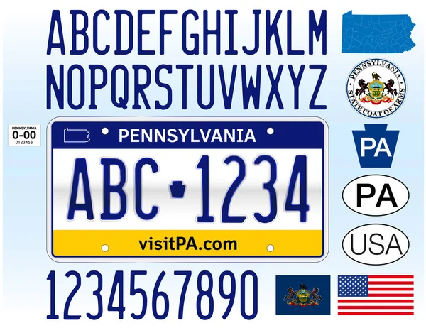 34 License plate font Vector Images | Depositphotos