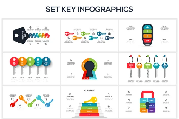 100,000 Infographic key Vector Images | Depositphotos