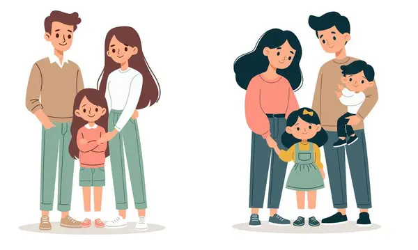 Grafika wektorowa Rodzina, obrazy wektorowe | Depositphotos