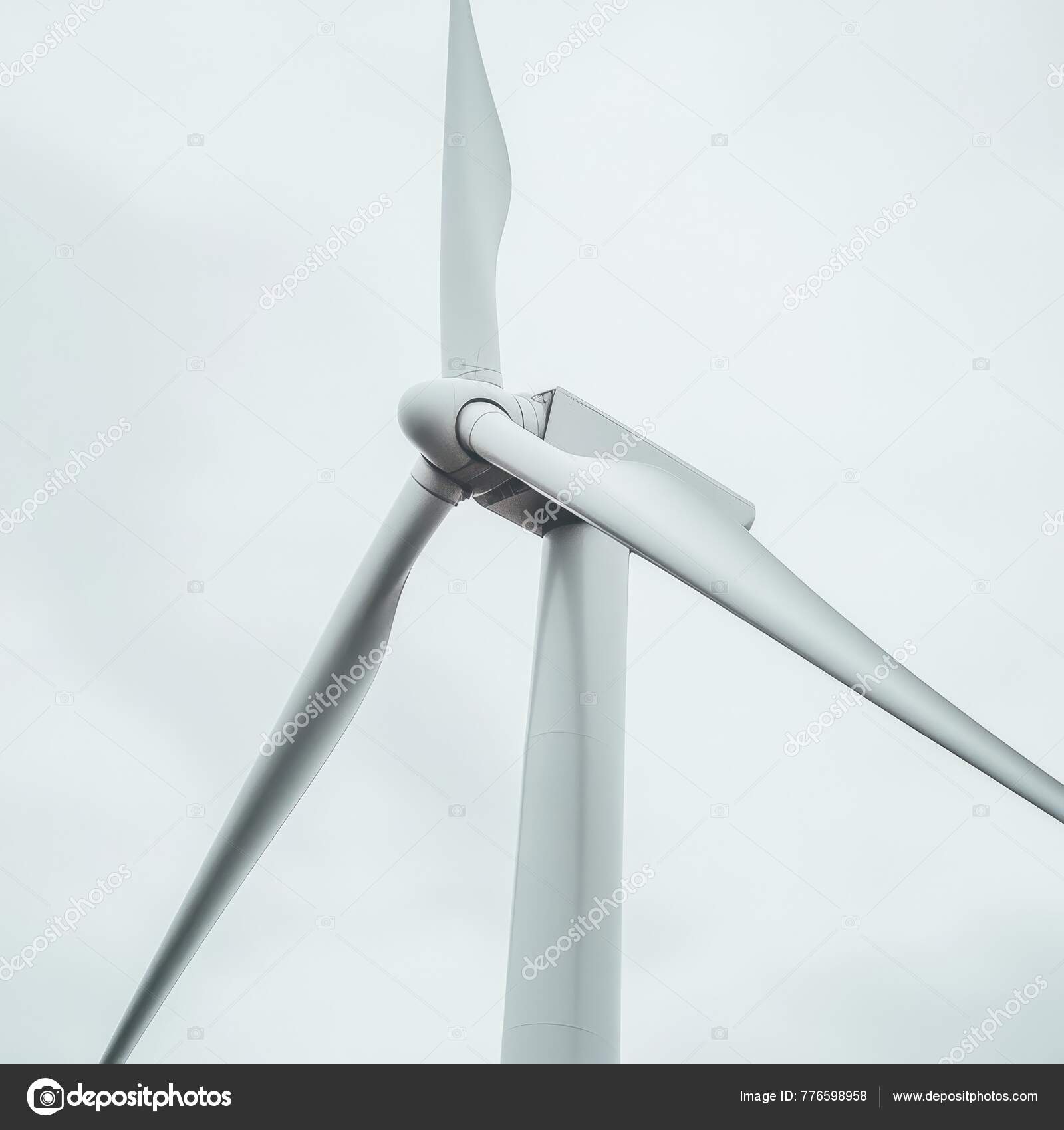 Wind Turbine Electric Generator — Stock Photo © AzurPro #776598958