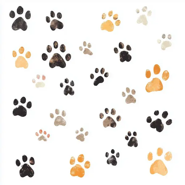 Dog paw prints Stock Photos, Royalty Free Dog paw prints Images ...