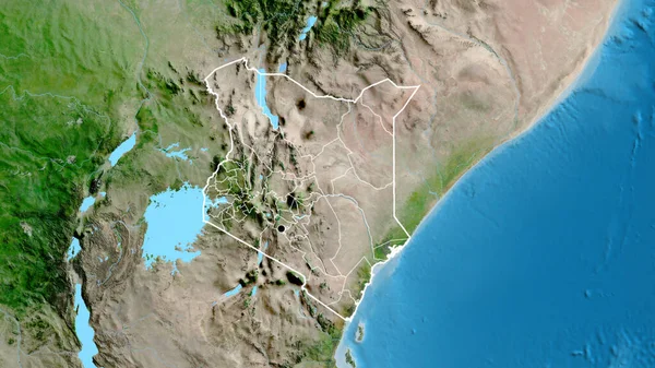 Kenya Map Satellite