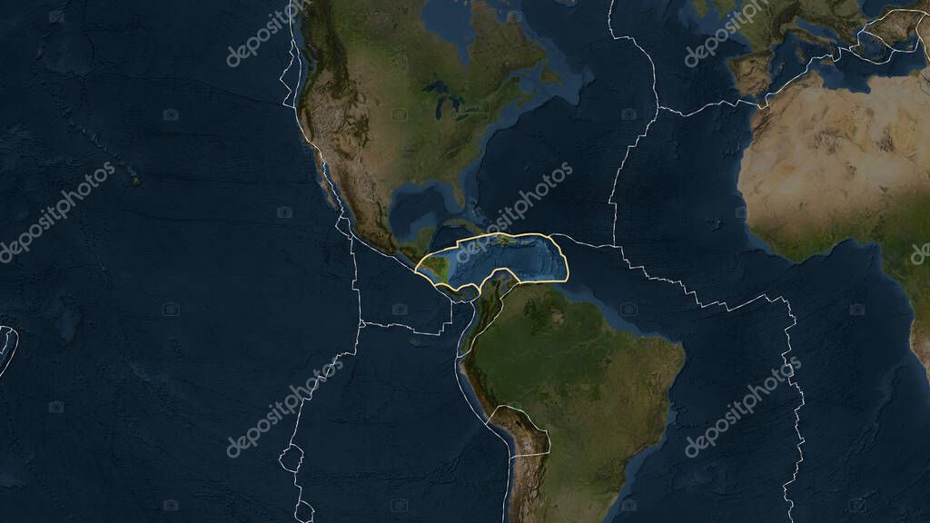 Placas tectónicas bordes de áreas adyacentes a la zona de placas del ...