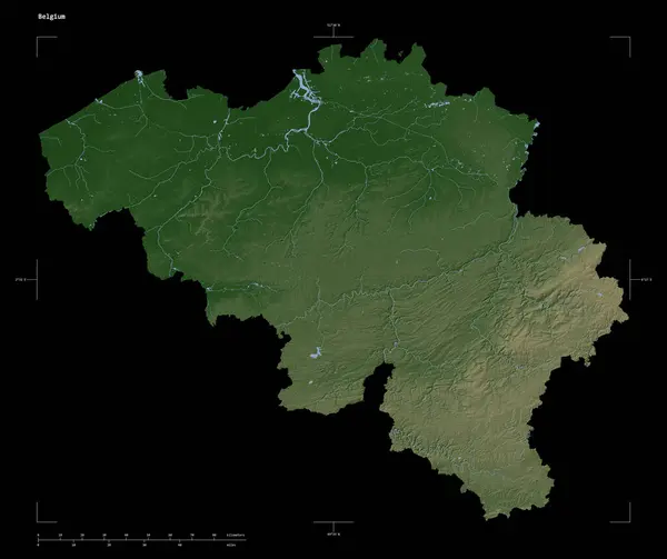 Shape Bilevel Elevation Map Lakes Rivers Suriname Distance Scale Map Stock Photo by ©zelwanka ...