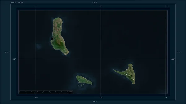 Timor Leste Highlighted High Resolution Satellite Map Map Country's Capital Stock Photo by ...