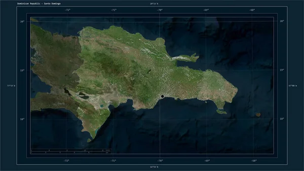 Timor Leste Highlighted High Resolution Satellite Map Map Country's Capital Stock Photo by ...