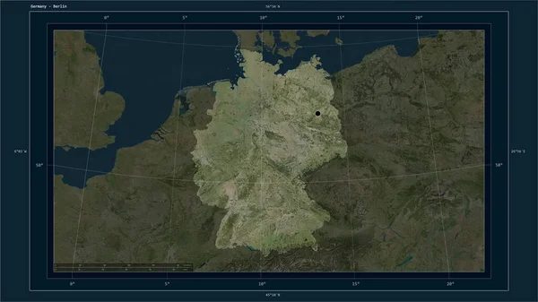 Pakistan Highlighted High Resolution Satellite Map Map Country's Capital Point — Stock Photo ...