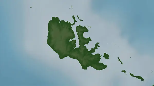 Nauru Elevation Map