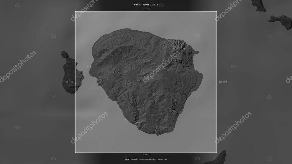 Pulau Babar en el Mar de Banda, perteneciente a Indonesia, describió y ...
