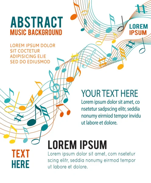 Color music notes Stock Vector by ©igordudas 94441514