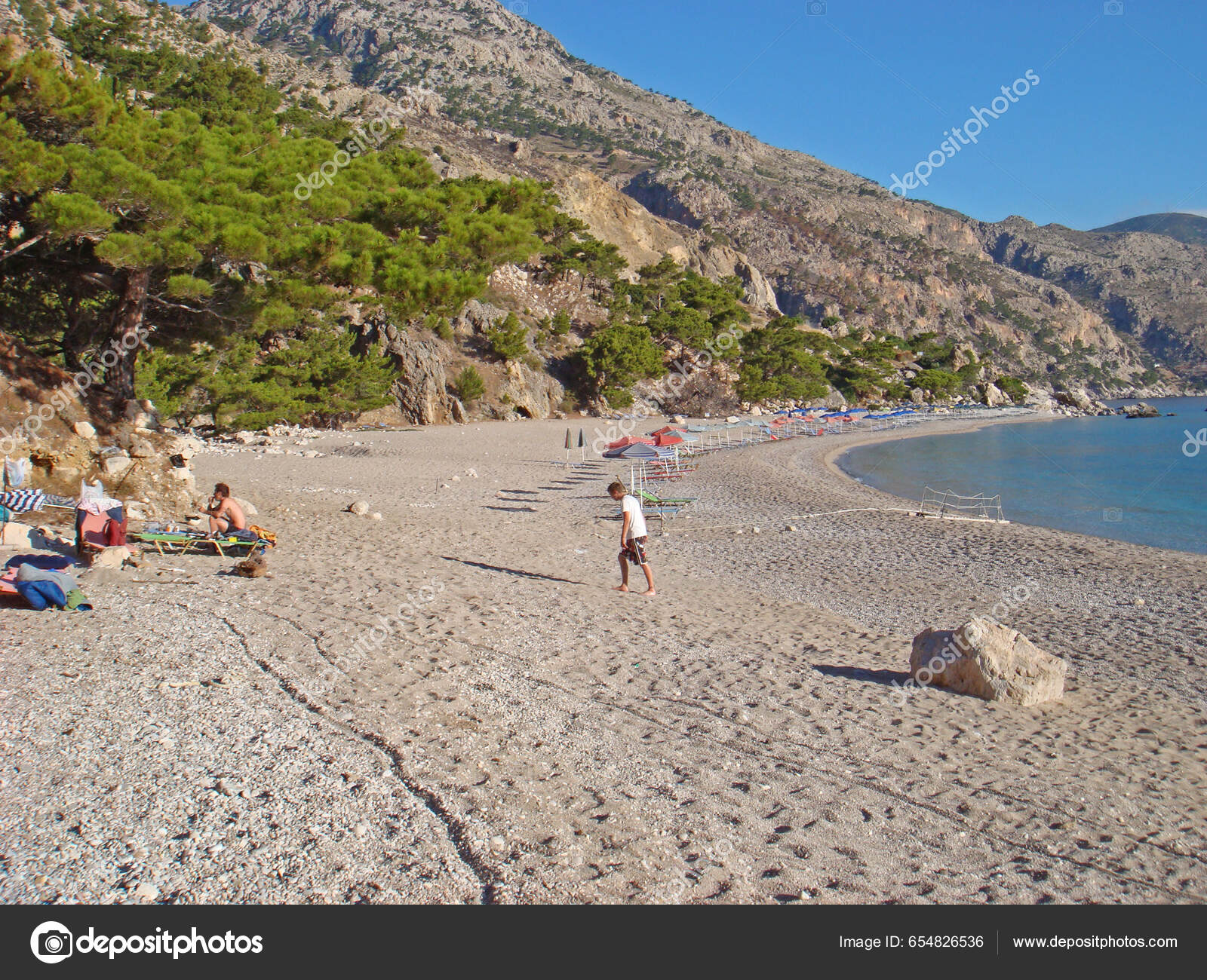Karpathos Greece Monday July 2019 Exploring Amazing Greek Island Summer ...