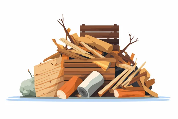 Reciclagem de madeira imágenes de stock de arte vectorial | Depositphotos