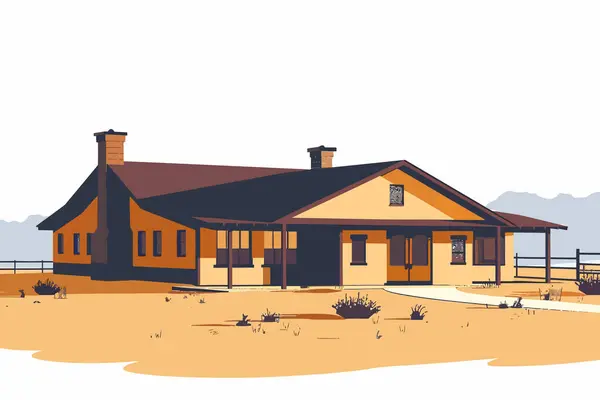 13,651,595 Australian ranch house Vector Images | Depositphotos