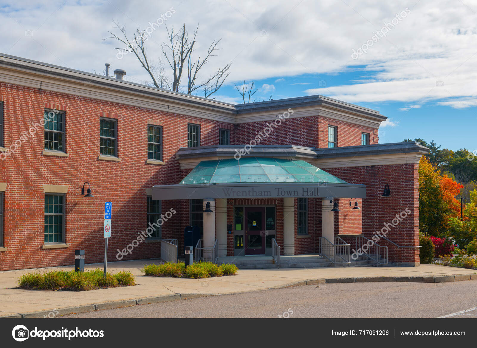 Wrentham Town Hall South Street Historic Town Center Wrentham ...