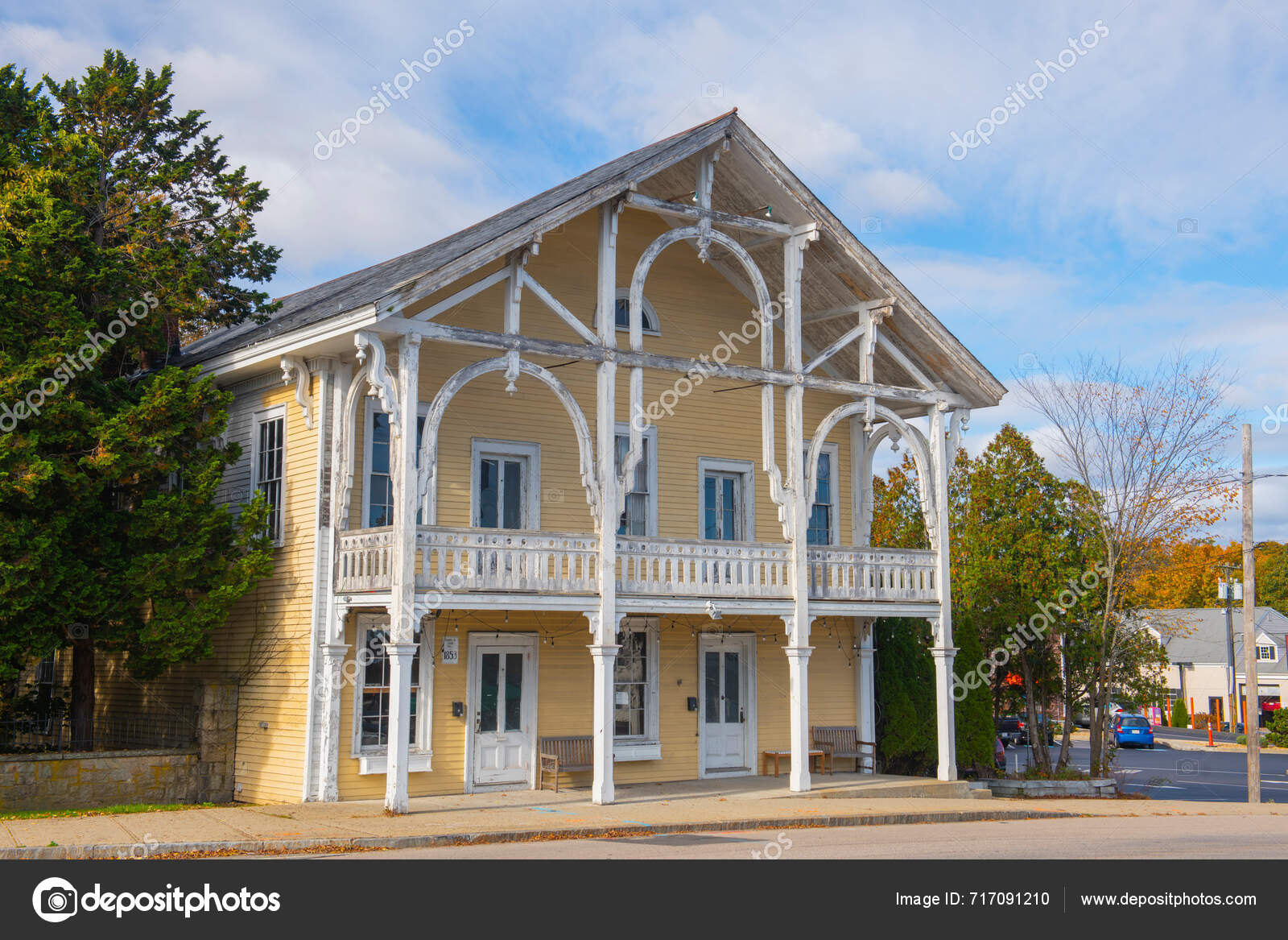 Wrentham Village Hall Franklin Street Historic Town Center Wrentham ...