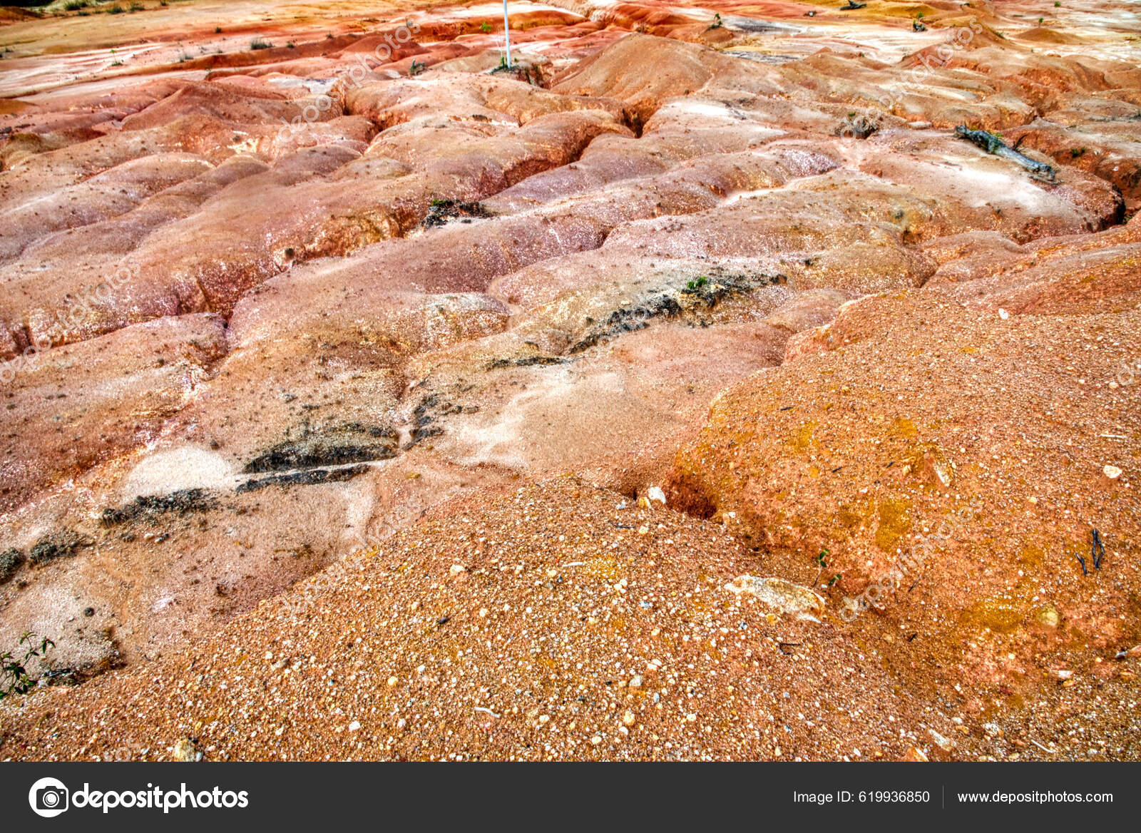Soil Mining Causes Soil Erosion Land Stock Photo by ©sweemingyoung ...